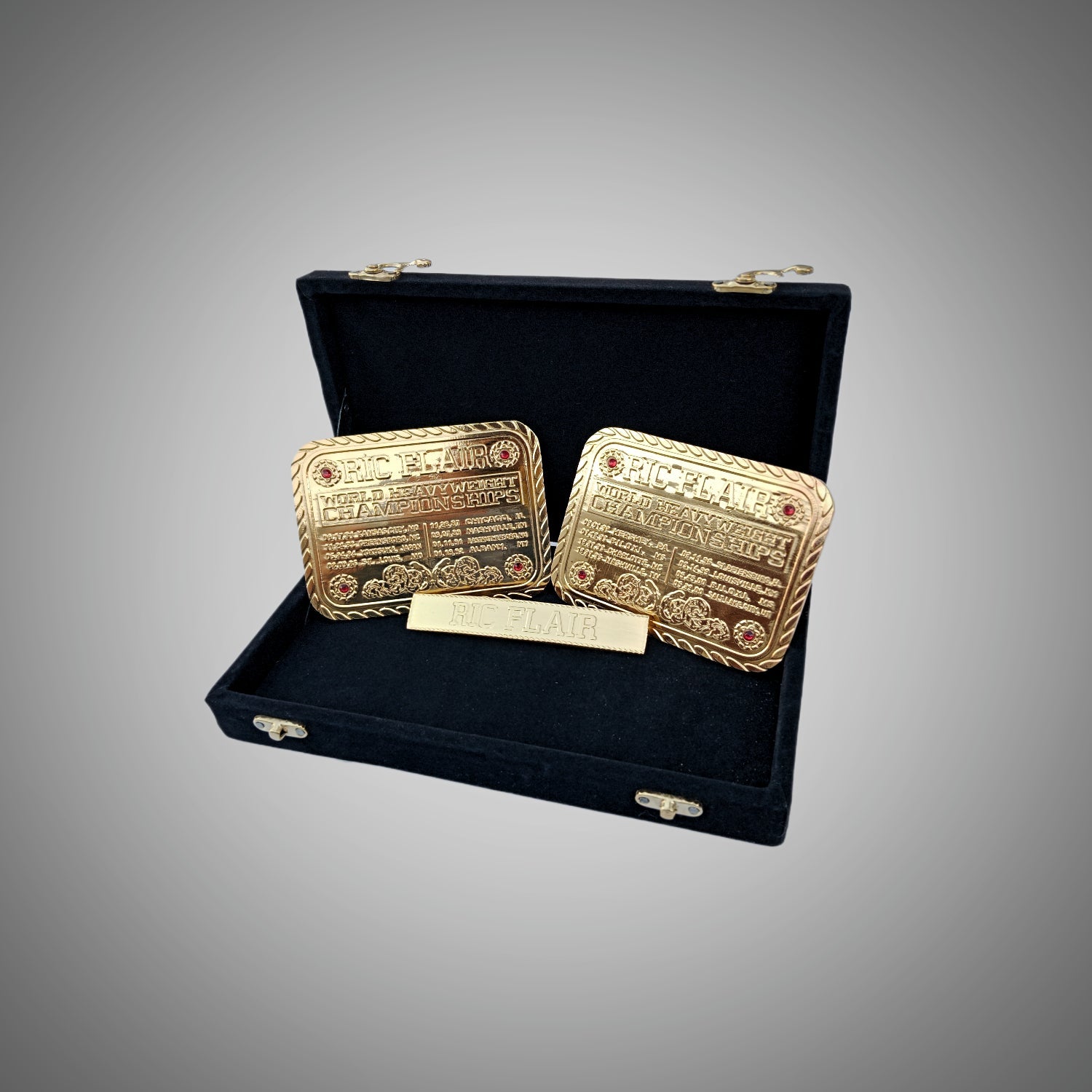 Ric Flair Side Plates WCW Title Box Set – Collector’s Championship Plates