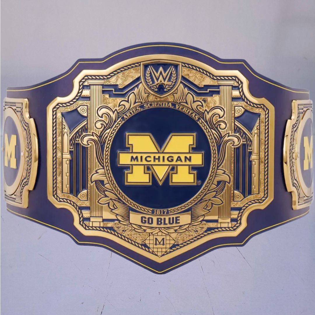 Michigan Wolverines WWE Championship Belt - Legacy Edition