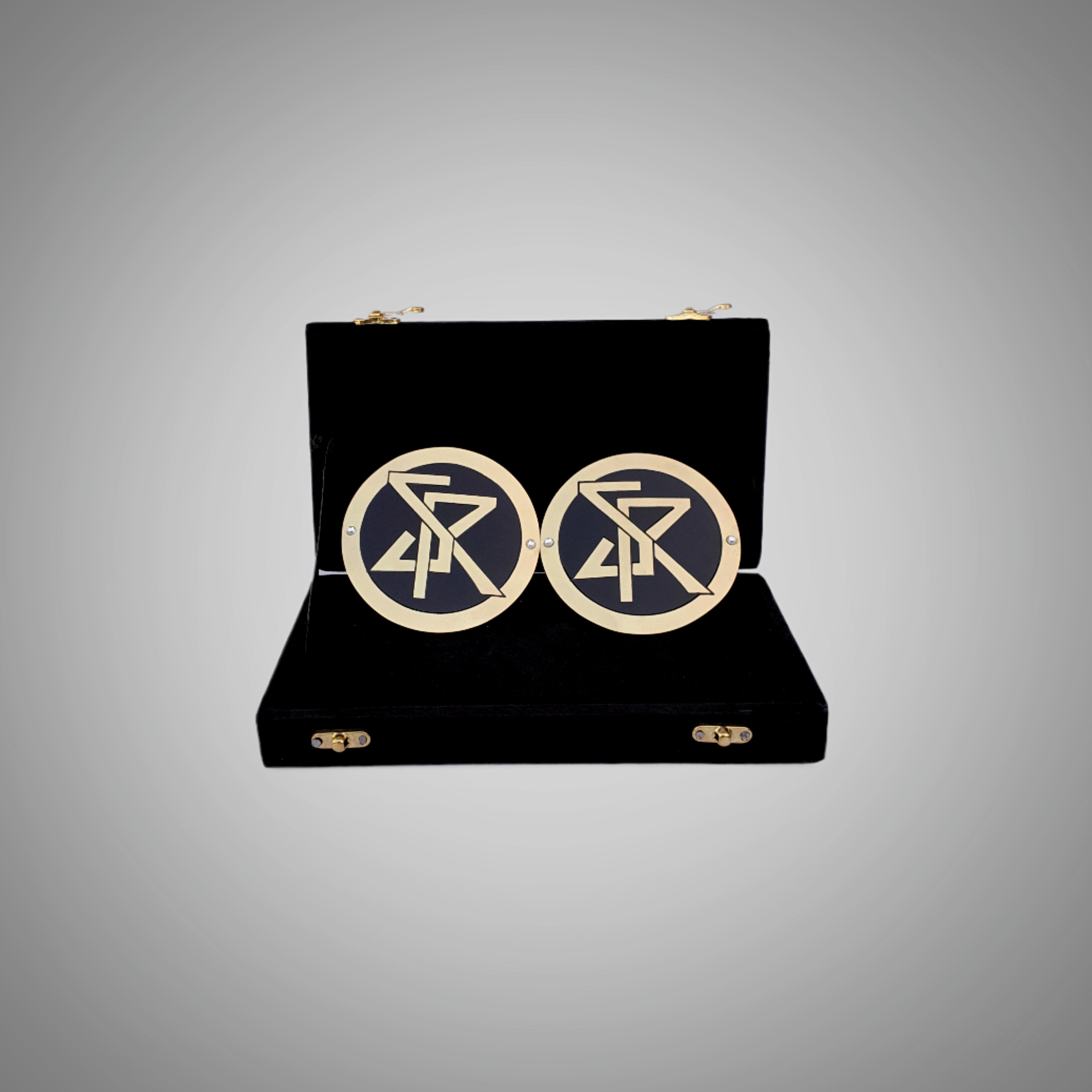 AJ Styles Side Plates – WWE Championship Title Box Set