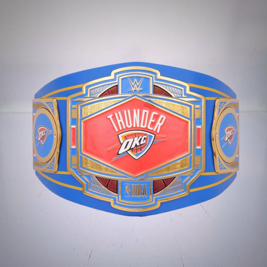 Oklahoma City Thunder WWE NBA Legacy Championship Belt – Collector's ...